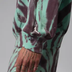 JORDAN Brooklyn Fleece Tie-dye Pullover Hoodie - Green