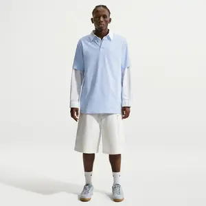 Nike Club Short-sleeve Henley - Blue