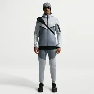 Nike Tech Fleece Windrunner Full-zip Jacket - Grey