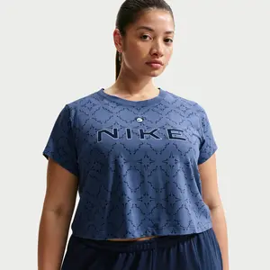 Nike Sportswear Chill Knit Slim Cropped T-shirt - Blue