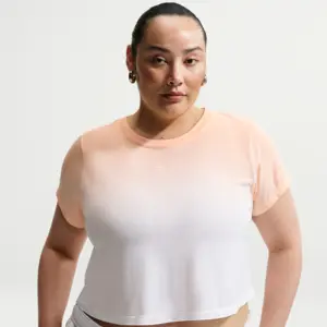 Nike Sportswear Chill Knit Slim Cropped T-Shirt Orange