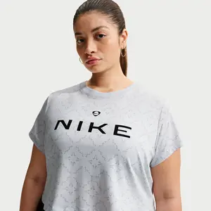 Nike Sportswear Chill Knit Slim Cropped T-shirt - Grey