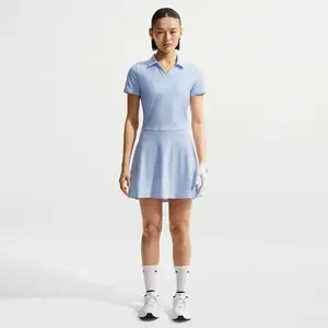 Nike Victory Dri-fit Golf Polo Dress - Blue