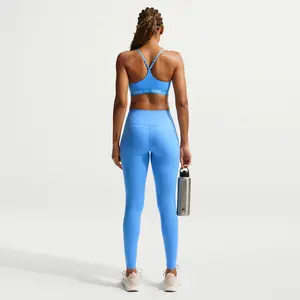 Nike Seamless High-waisted Leggings - Blue