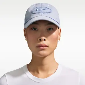 Nike Club Unstructured Denim Patch Cap