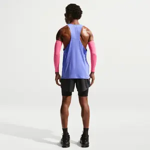 Nike Fast Dri-fit Running Singlet - Blue