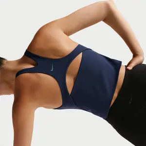 Nike Zenvy Light-support Sports Bra Tank Top - Blue