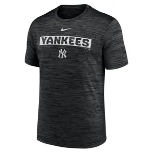 Nike New York Yankees Velocity Dri-fit Mlb T-shirt - Black