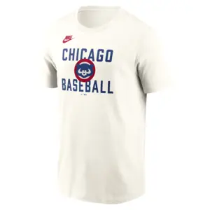 Nike Chicago Cubs Cooperstown '70s Inspired Mlb T-shirt - Brown