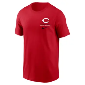 Nike Cincinnati Reds 2-hit Mlb T-shirt - Red