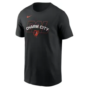 Nike Baltimore Orioles Fashion Mlb T-shirt - Black