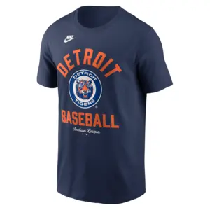 Nike Detroit Tigers Cooperstown Mlb T-shirt - Blue