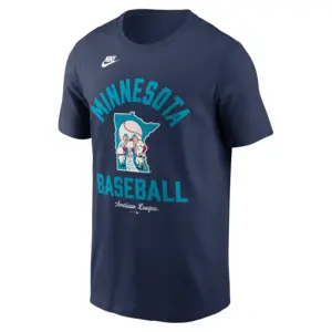 Nike Minnesota Twins Cooperstown Mlb T-shirt - Blue