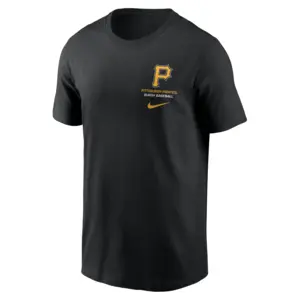 Nike Pittsburgh Pirates 2-hit Mlb T-shirt - Black