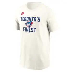 Nike Toronto Blue Jays Cooperstown '70s Inspired Mlb T-shirt - White