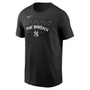 Nike New York Yankees Fashion Mlb T-shirt - Black
