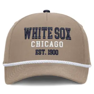 Nike Chicago White Sox Rise Mlb Adjustable Cap - Brown