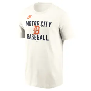 Nike Detroit Tigers Cooperstown '70s Inspired Mlb T-shirt - Brown