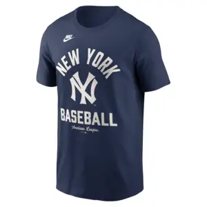 Nike New York Yankees Cooperstown Mlb T-shirt - Blue