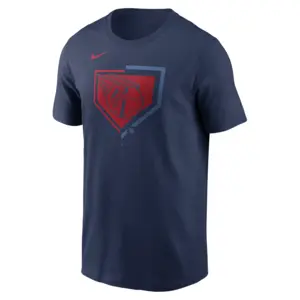 Nike Cleveland Guardians Icon Mlb T-shirt - Blue