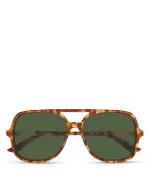 Chloé Pilot Sunglasses, 57mm