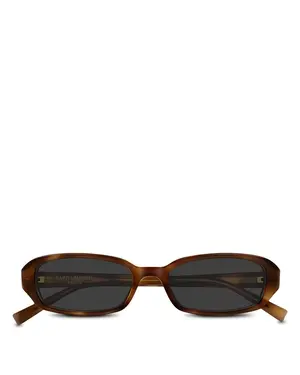 Saint Laurent Round Frame Sunglasses, 52mm - Havana