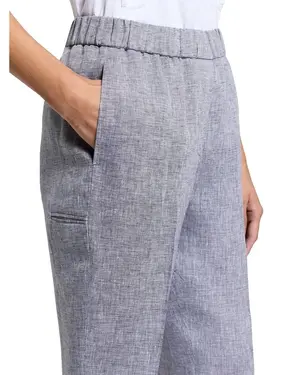 Peserico Elastic Waist Trousers - Ink