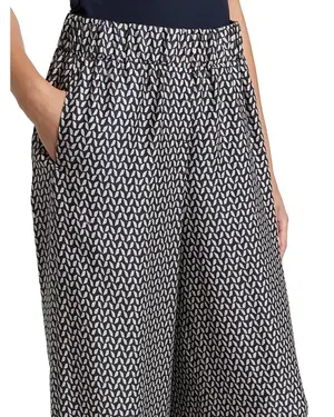 Peserico Wide Leg Trousers - Ink
