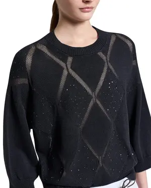 Peserico Cotton Paillette Sweater