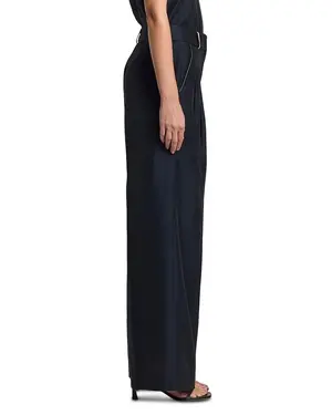 Peserico Double Dart Palazzo Trousers - Ink