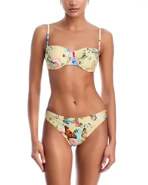 L'Agence Alexandra Structured Bra Bikini Top - Multi