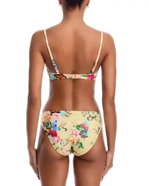 L'Agence Alexandra Structured Bra Bikini Top - Multi