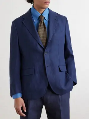 Rubinacci Linen Suit Jacket