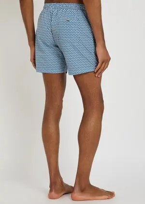 BOSS Patterned Shell Swim Shorts