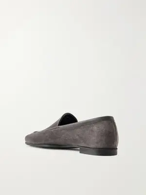 John Lobb Tyne Ii Suede Loafers