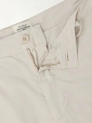 Hartford Battle Straight-leg Cotton Shorts