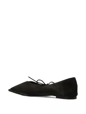 ALOHAS Sway Suede Ballet Flats - Brown