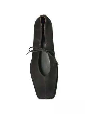 ALOHAS Sway Suede Ballet Flats - Brown