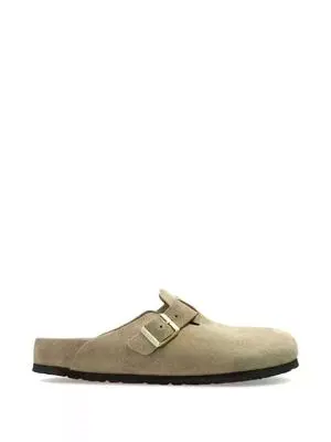 BIRKENSTOCK Boston Buckle Mules - Neutrals