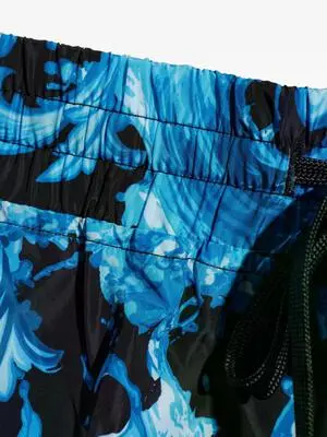 Versace Patterned Drawstring Shorts