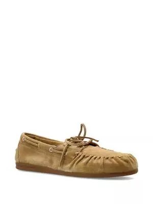ALOHAS Rowan Suede Loafers - Neutrals