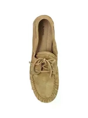 ALOHAS Rowan Suede Loafers - Neutrals