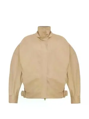 DARKPARK High-neck Belted Jacket - Neutrals