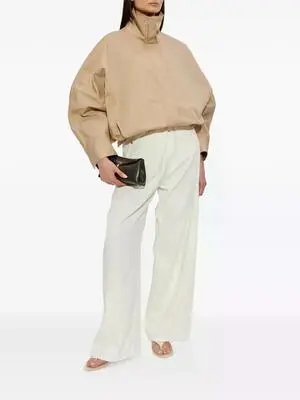 DARKPARK High-neck Belted Jacket - Neutrals