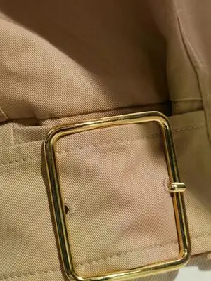 DARKPARK High-neck Belted Jacket - Neutrals
