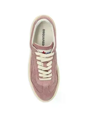 Dsquared2 Leather Rider Sneakers - Pink