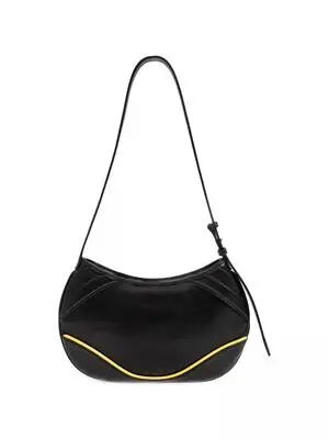 Casablanca Logo-lettering Leather Shoulder Bag