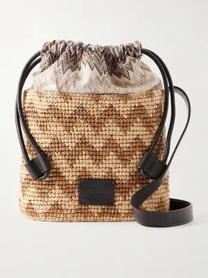 Missoni Woven Bucket Bags