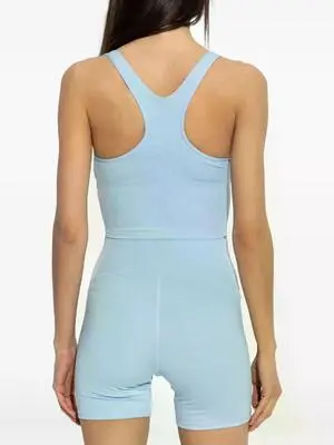 Adidas By Stella McCartney Logo Racerback Tank Top - Blue