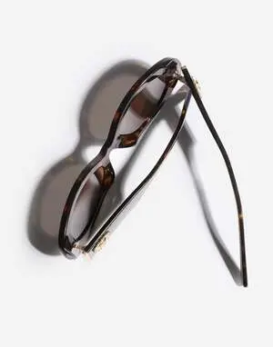 Dolce & Gabbana Devotion Sunglasses - Brown